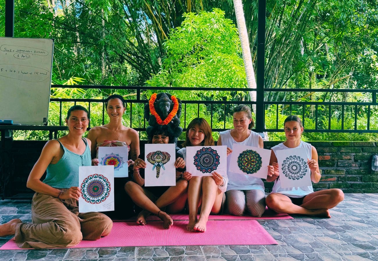 Mandala Workshop Bali | Creative Meditation & Art Therapy